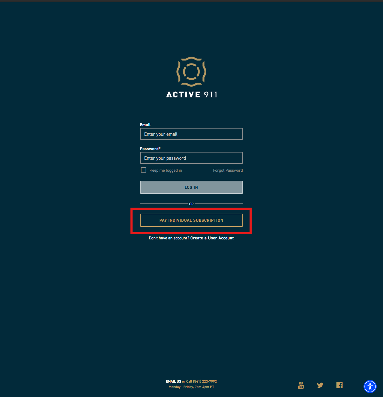 Purchasing an individual subscription - Active911